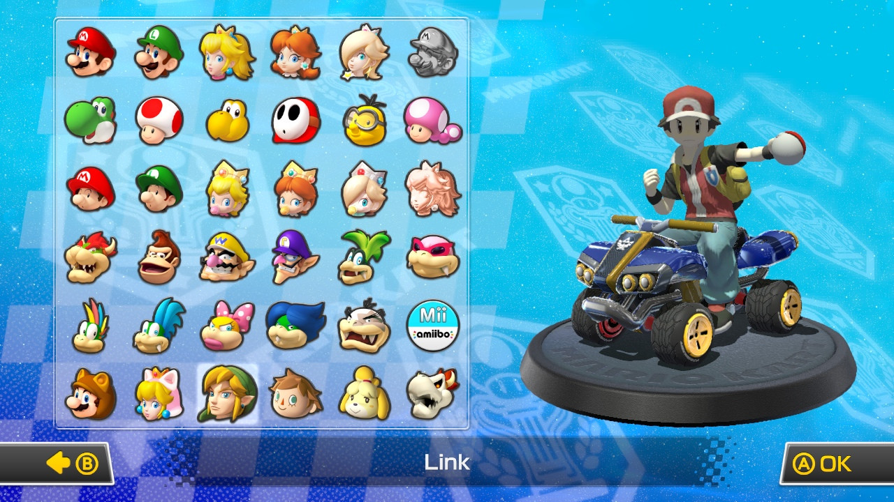 Pokemon Trainer Red Mod for Mario Kart 8 | MK8 Mods