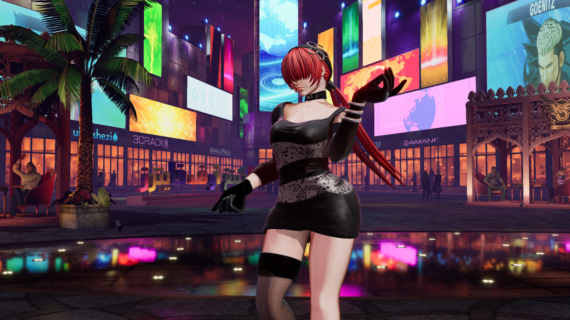 Serpent Seductress Shermie Mod for The King of Fighters XV | KoFXV Mods