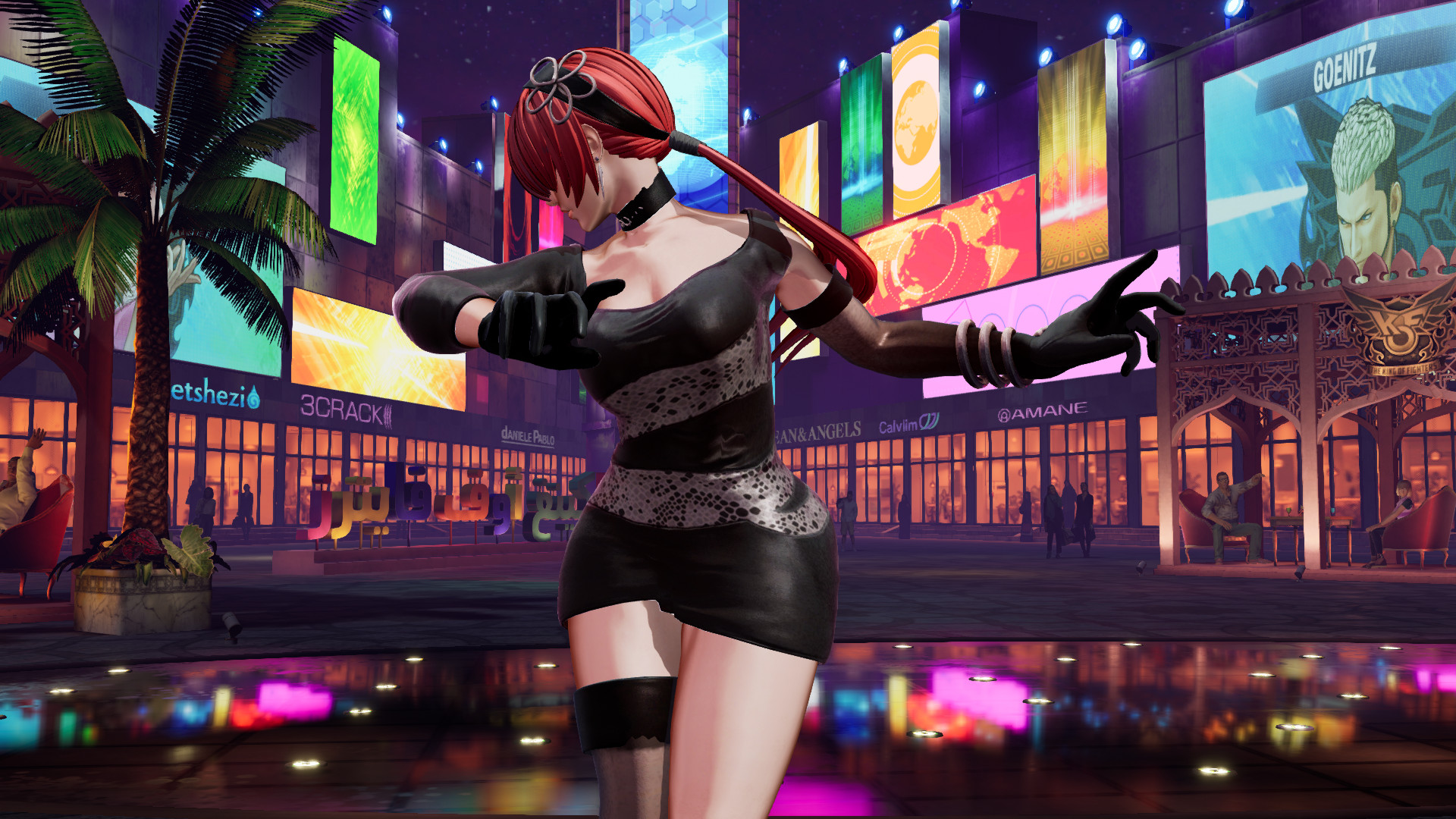 Serpent Seductress Shermie Mod for The King of Fighters XV | KoFXV Mods
