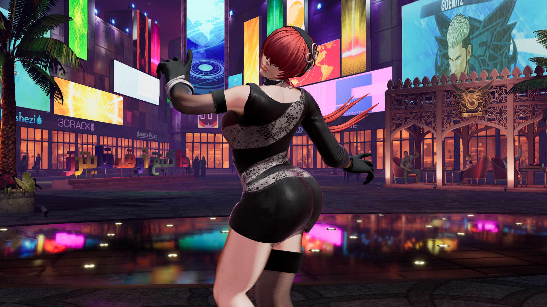Serpent Seductress Shermie Mod for The King of Fighters XV | KoFXV Mods