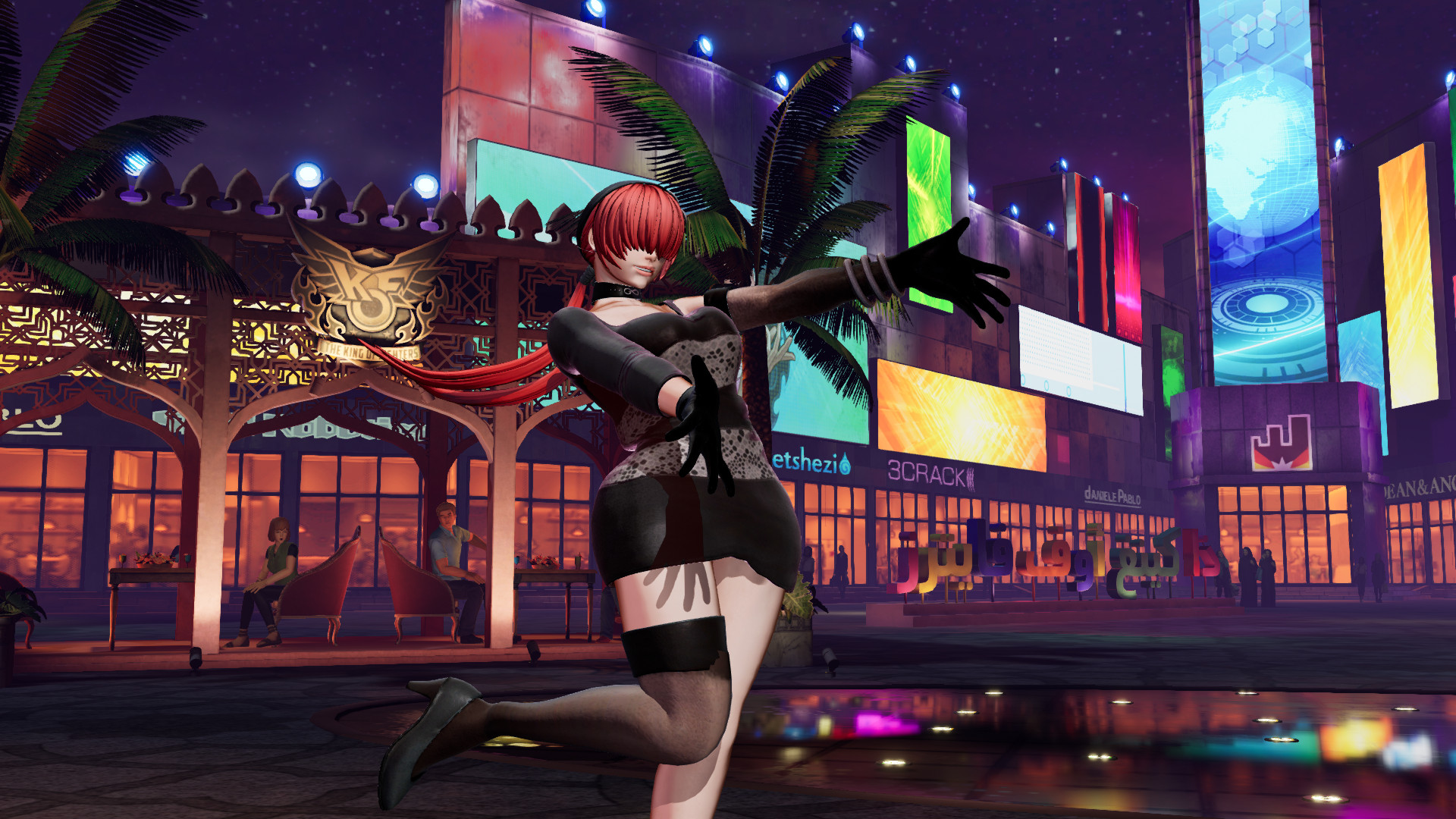 Serpent Seductress Shermie Mod for The King of Fighters XV | KoFXV Mods