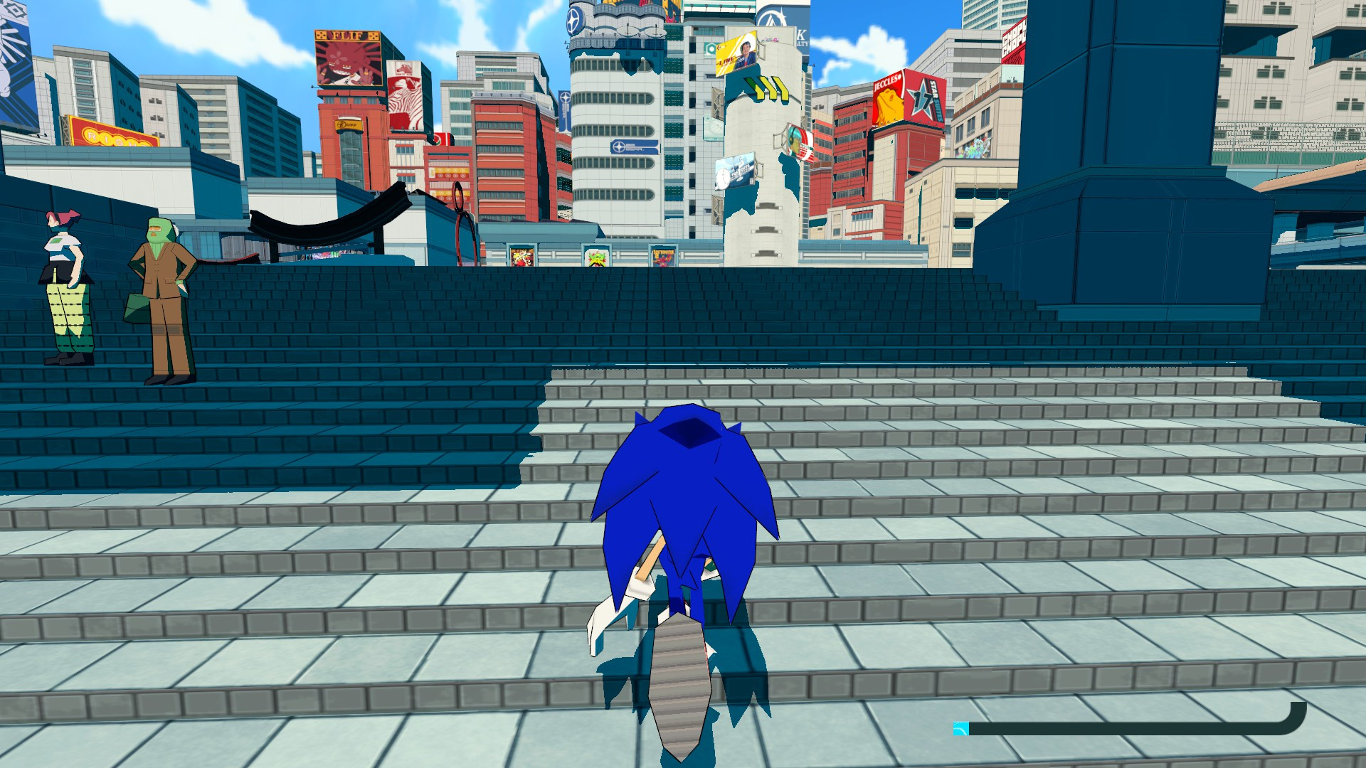 Sonic Rush Cyberfunk Mod for Bomb Rush Cyberfunk | BRC Mods