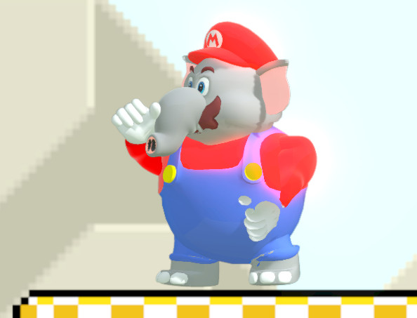 Elephant Mario (SMB: Wonder) Mod for Super Smash Bros. Ultimate | SSBU Mods