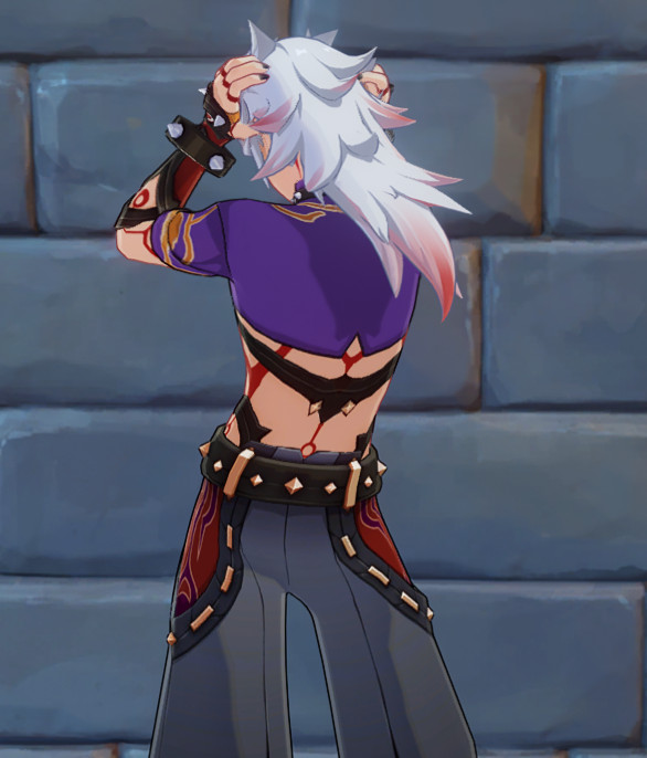 Loose the Jacket Arataki Itto Mod for Genshin Impact | GI Mods