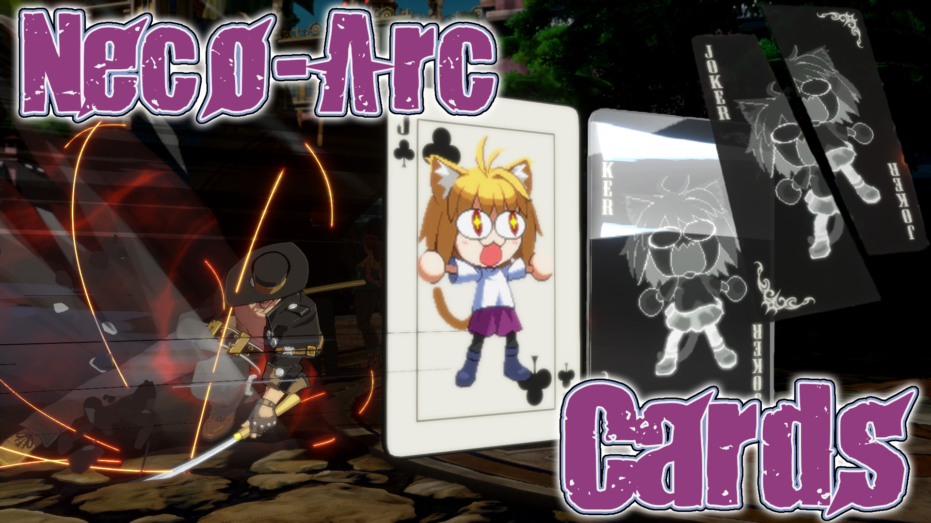 Neco-Arc Cards For Johnny Mod for GUILTY GEAR -STRIVE- | GGST Mods
