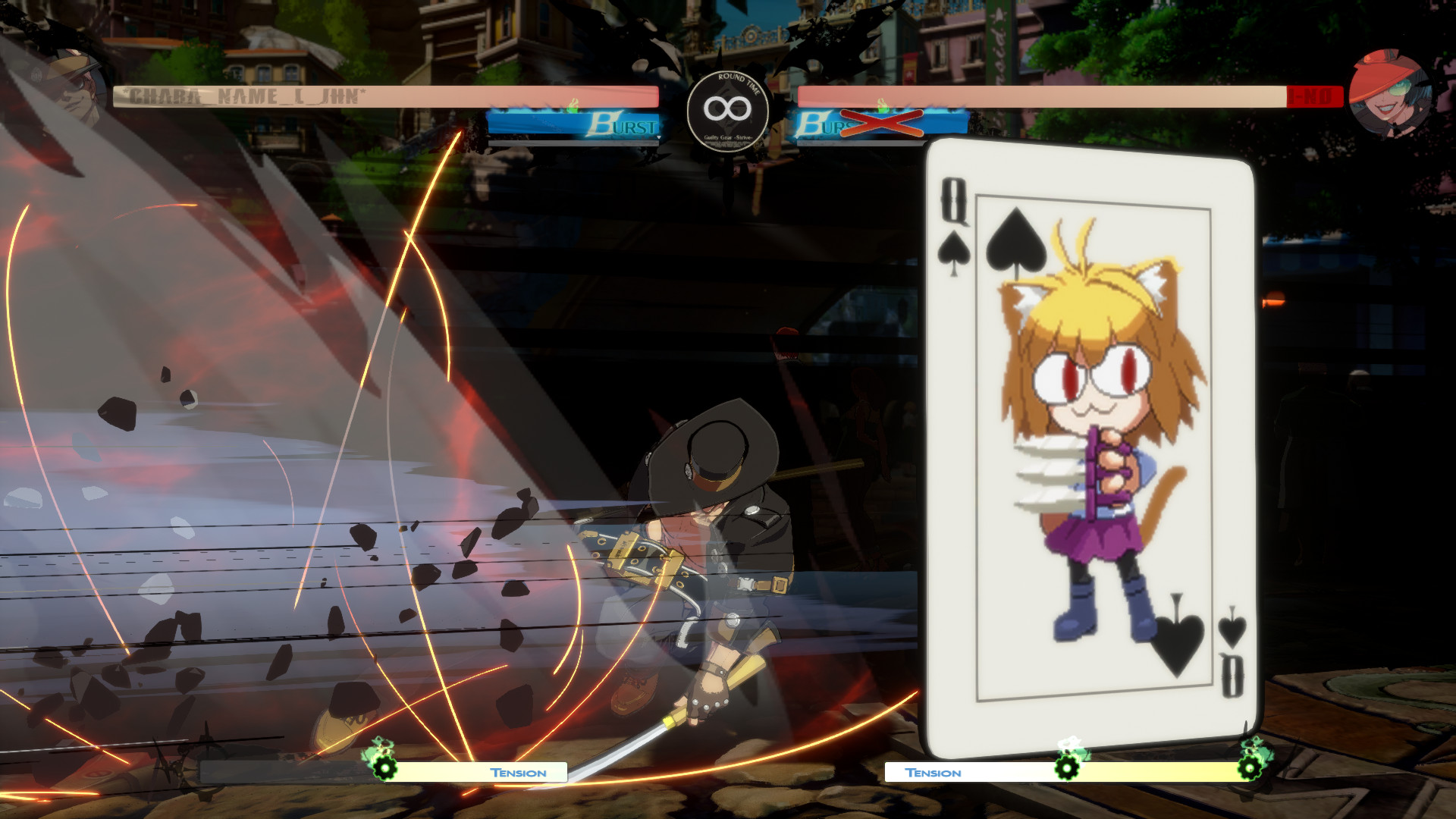 Neco-Arc Cards For Johnny Mod for GUILTY GEAR -STRIVE- | GGST Mods