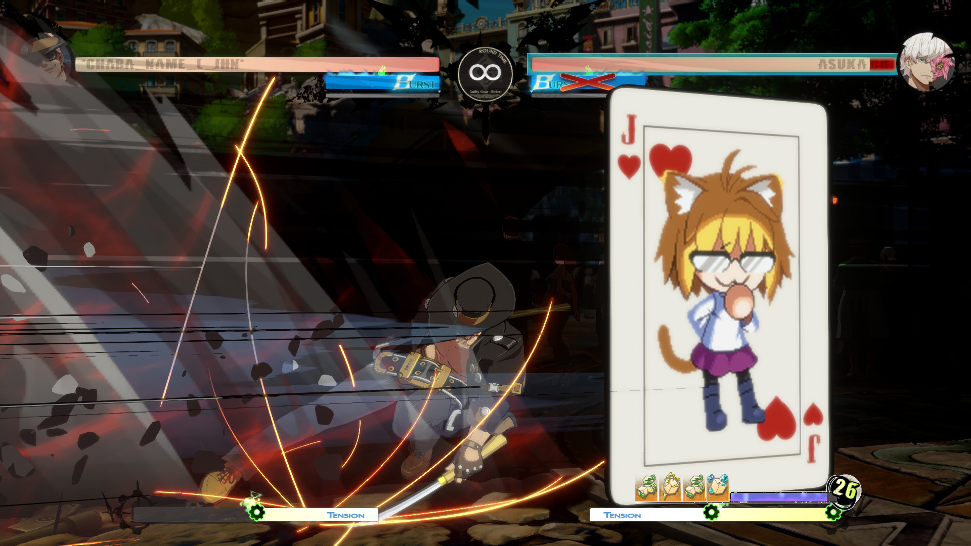 Neco-Arc Cards For Johnny Mod for GUILTY GEAR -STRIVE- | GGST Mods