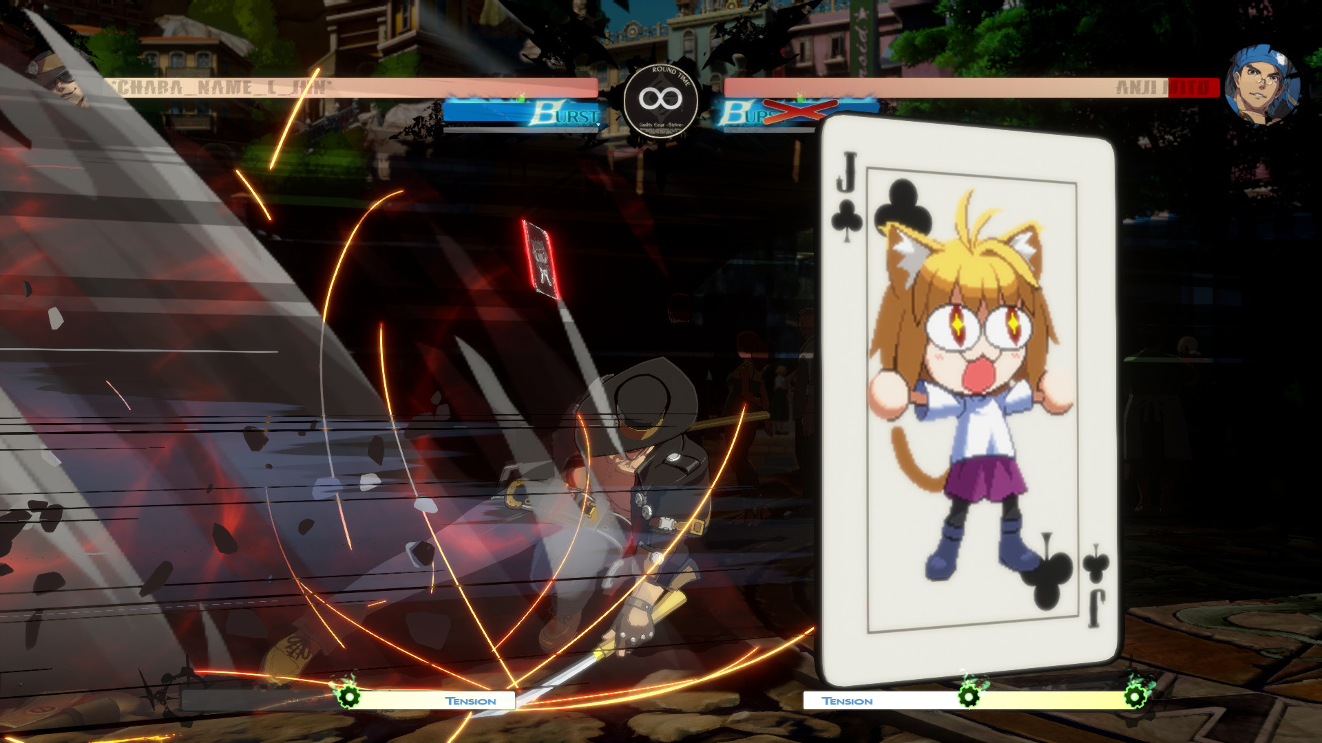 Neco-Arc Cards For Johnny Mod for GUILTY GEAR -STRIVE- | GGST Mods