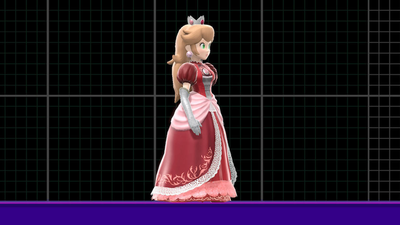 Aerith and Sephiroth Peach Recolors Mod for Super Smash Bros. Ultimate ...