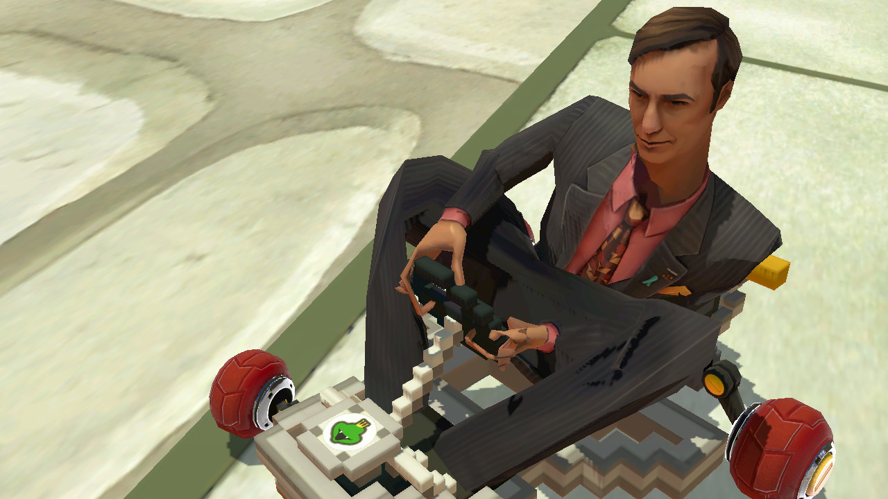 Saul Goodman over Morton Mod for Mario Kart 8 | MK8 Mods