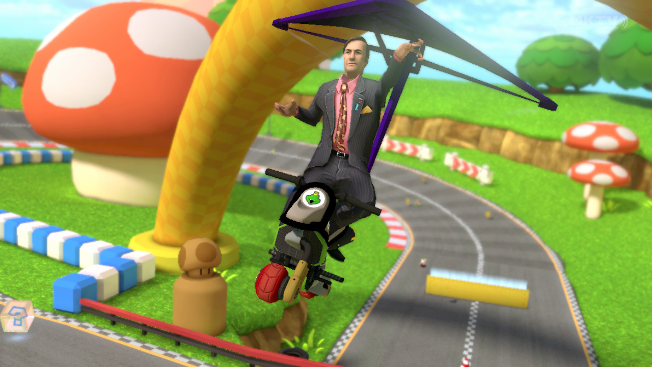 Saul Goodman over Morton Mod for Mario Kart 8 | MK8 Mods
