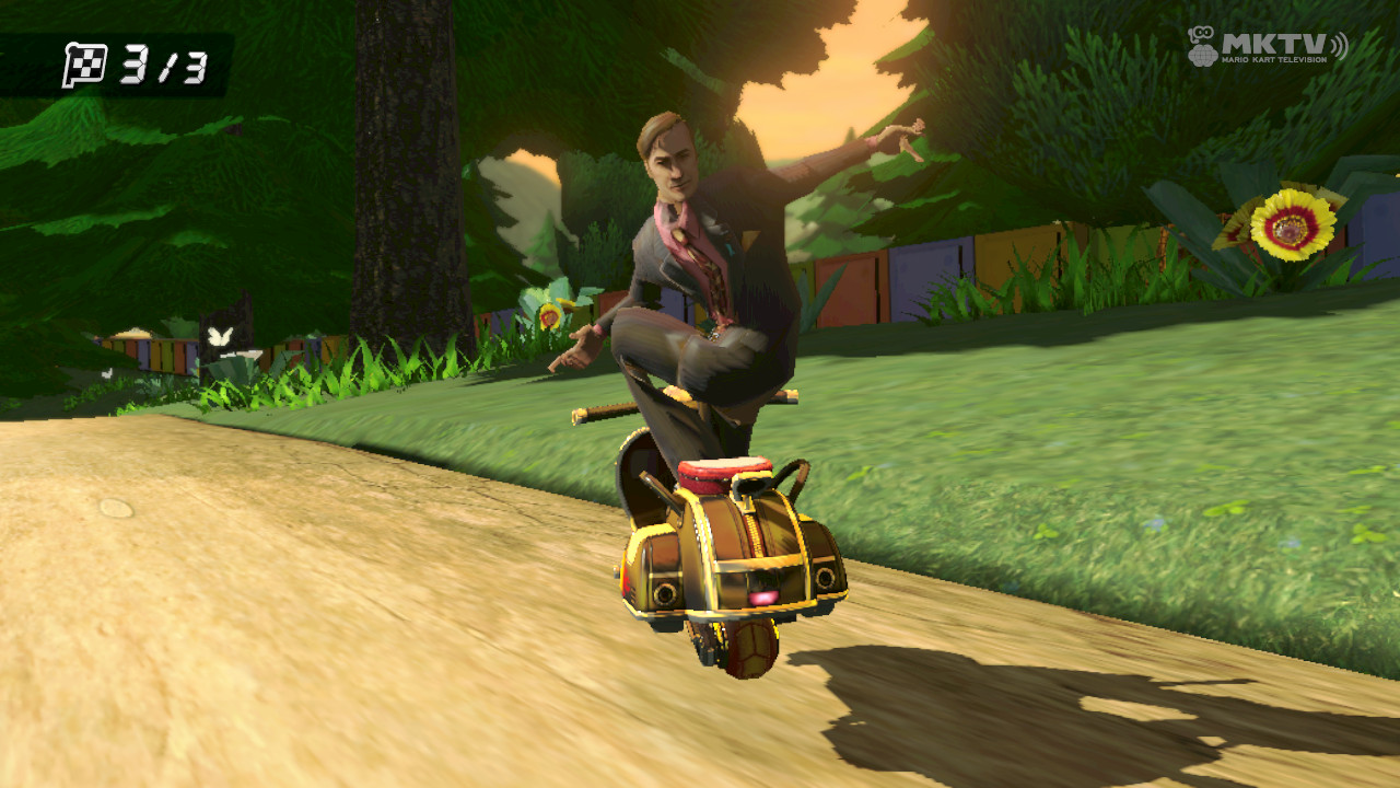 Saul Goodman over Morton Mod for Mario Kart 8 | MK8 Mods