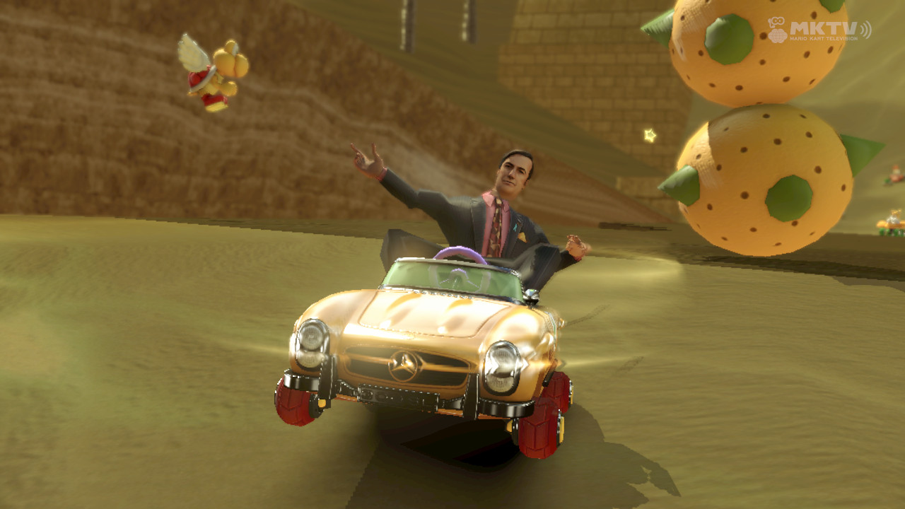 Saul Goodman over Morton Mod for Mario Kart 8 | MK8 Mods