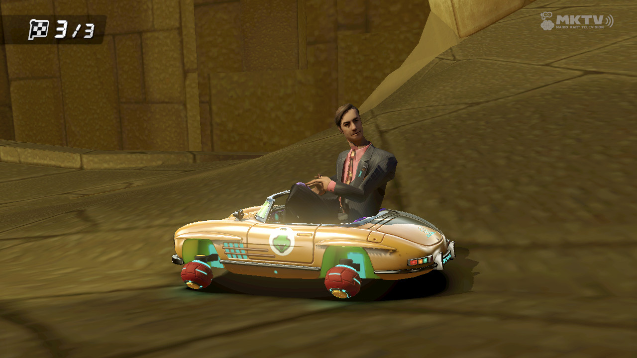Saul Goodman over Morton Mod for Mario Kart 8 | MK8 Mods