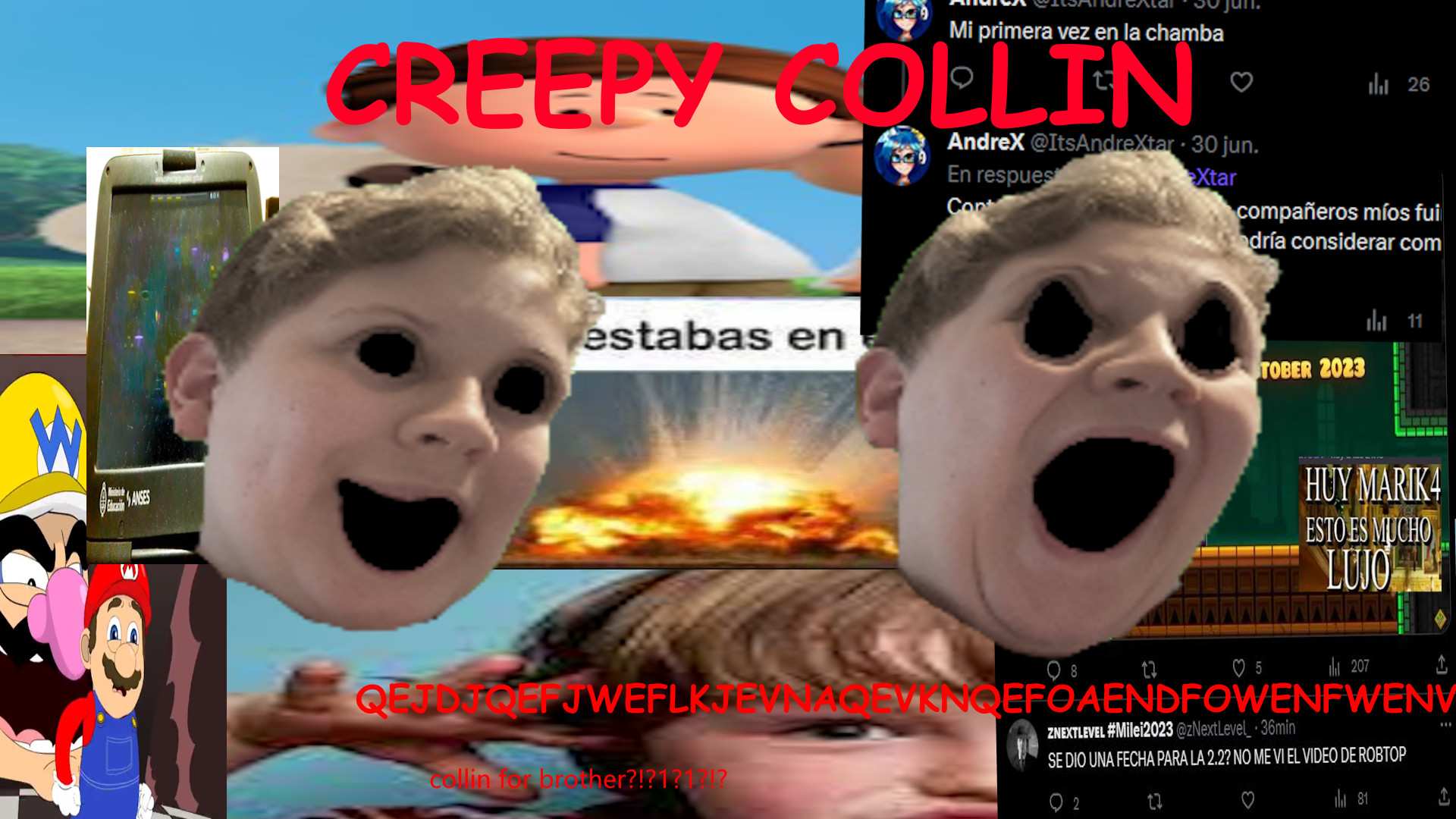 CREEPY COLLIN IN FRIDAY NIGHT FUNKIN Mod for Friday Night Funkin' | FNF ...