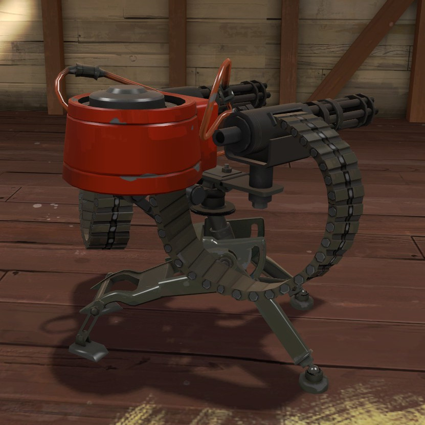 Uncompressed Early Sentry Gun Textures Mod for Team Fortress 2 | TF2 Mods