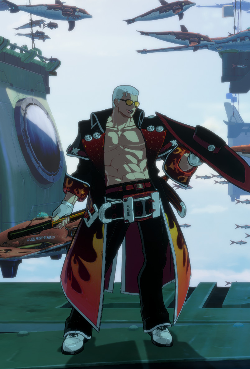 Fire Starter Johnny Mod for GUILTY GEAR -STRIVE- | GGST Mods