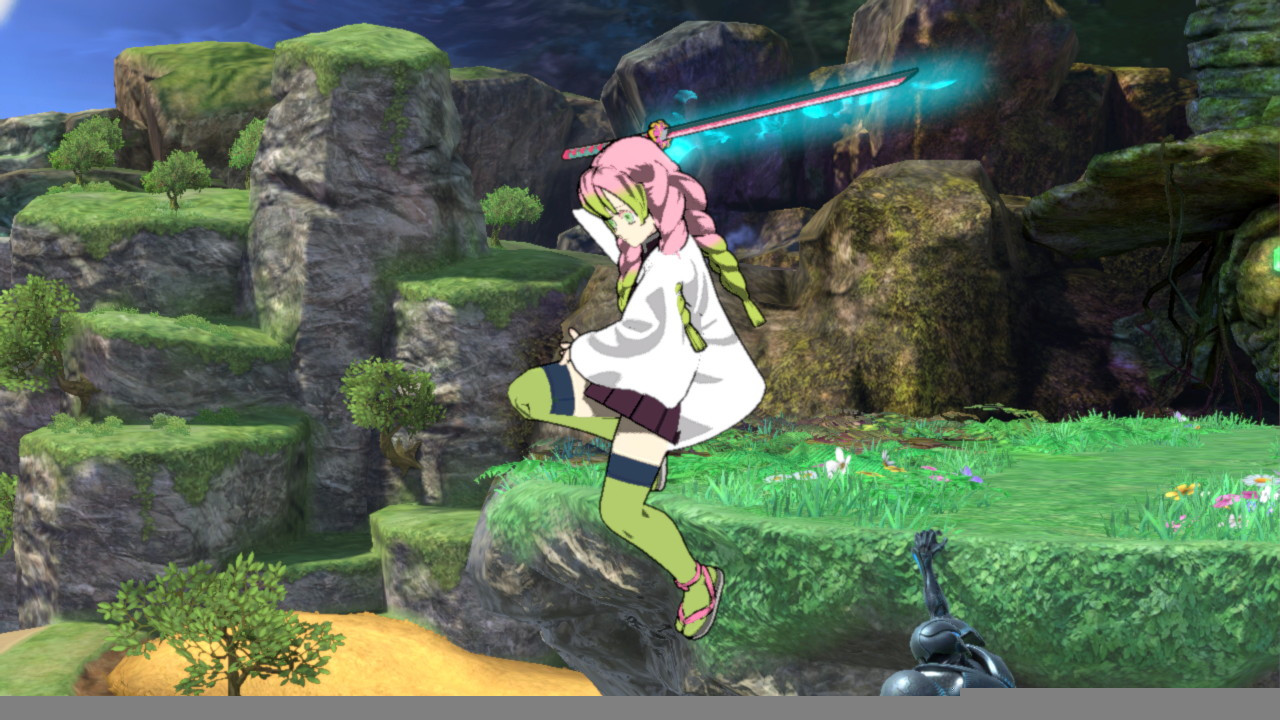 Mitsuri Kanroji (Demon Slayer) Mod for Super Smash Bros. Ultimate ...