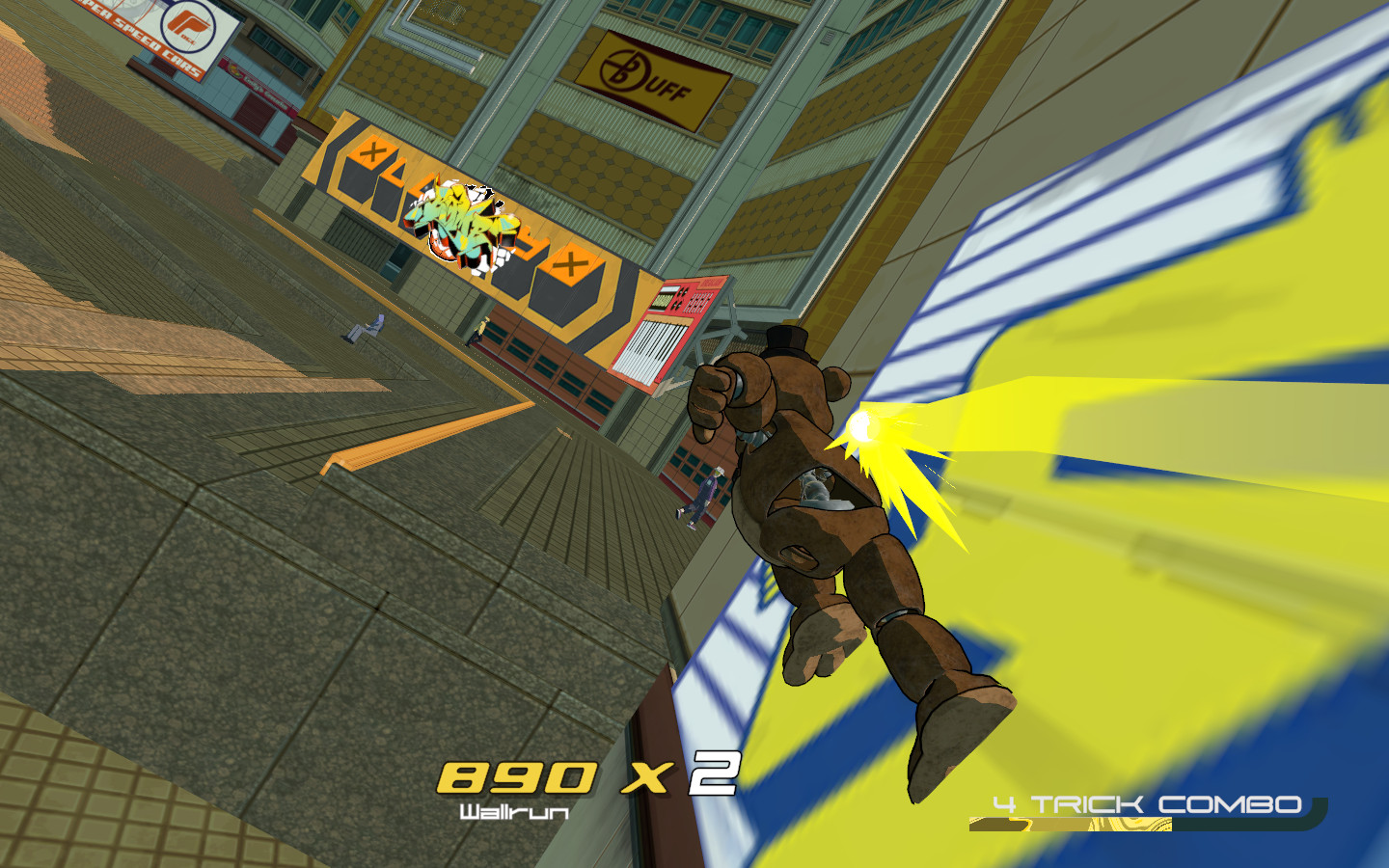 Freddy Fazbear as DJ Cyber Mod for Bomb Rush Cyberfunk | BRC Mods