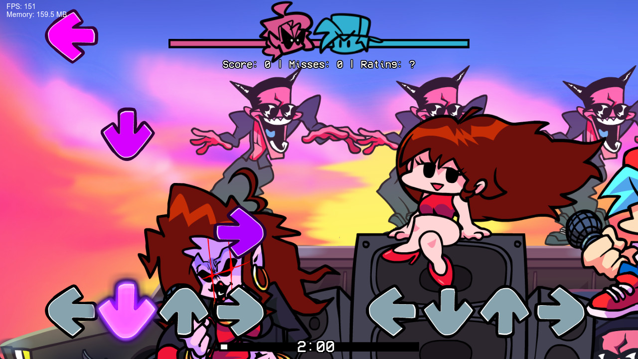 Psych Engine Rainbow Notes script Mod for Friday Night Funkin' | FNF Mods