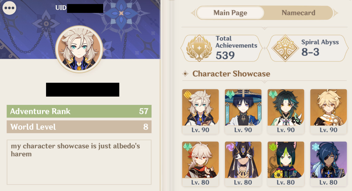 Albedo Icon Fix Mod for Genshin Impact | GI Mods