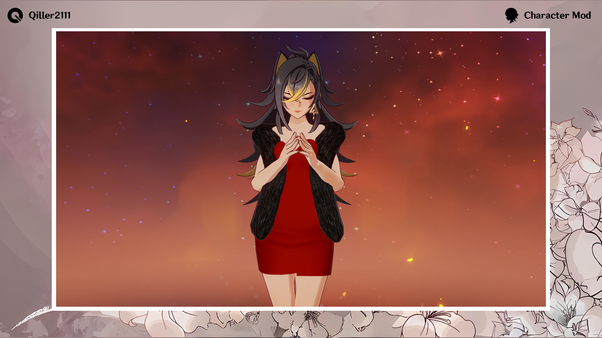 Dehya Evening Dress Mod for Genshin Impact | GI Mods