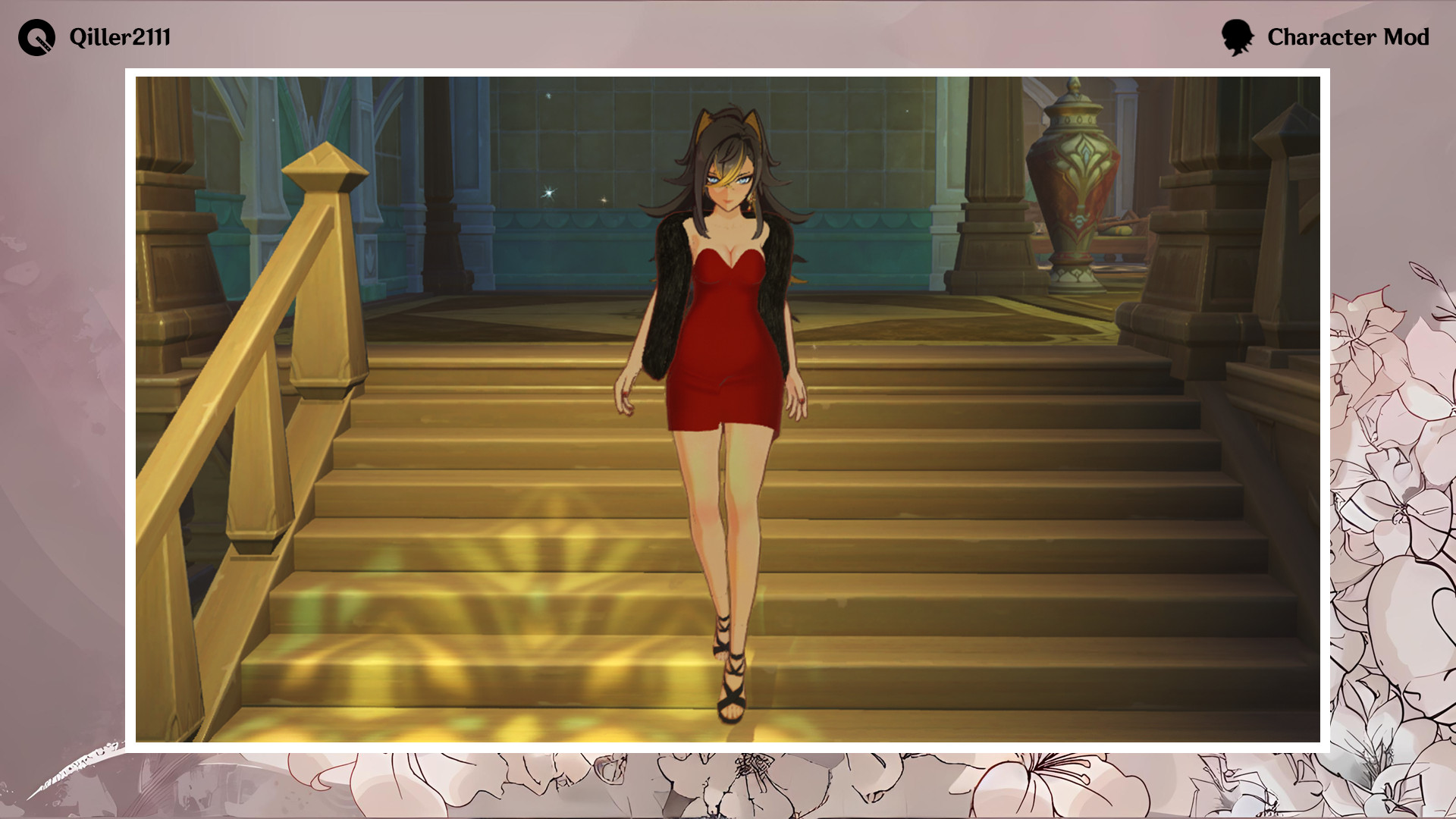 Dehya Evening Dress Mod for Genshin Impact | GI Mods