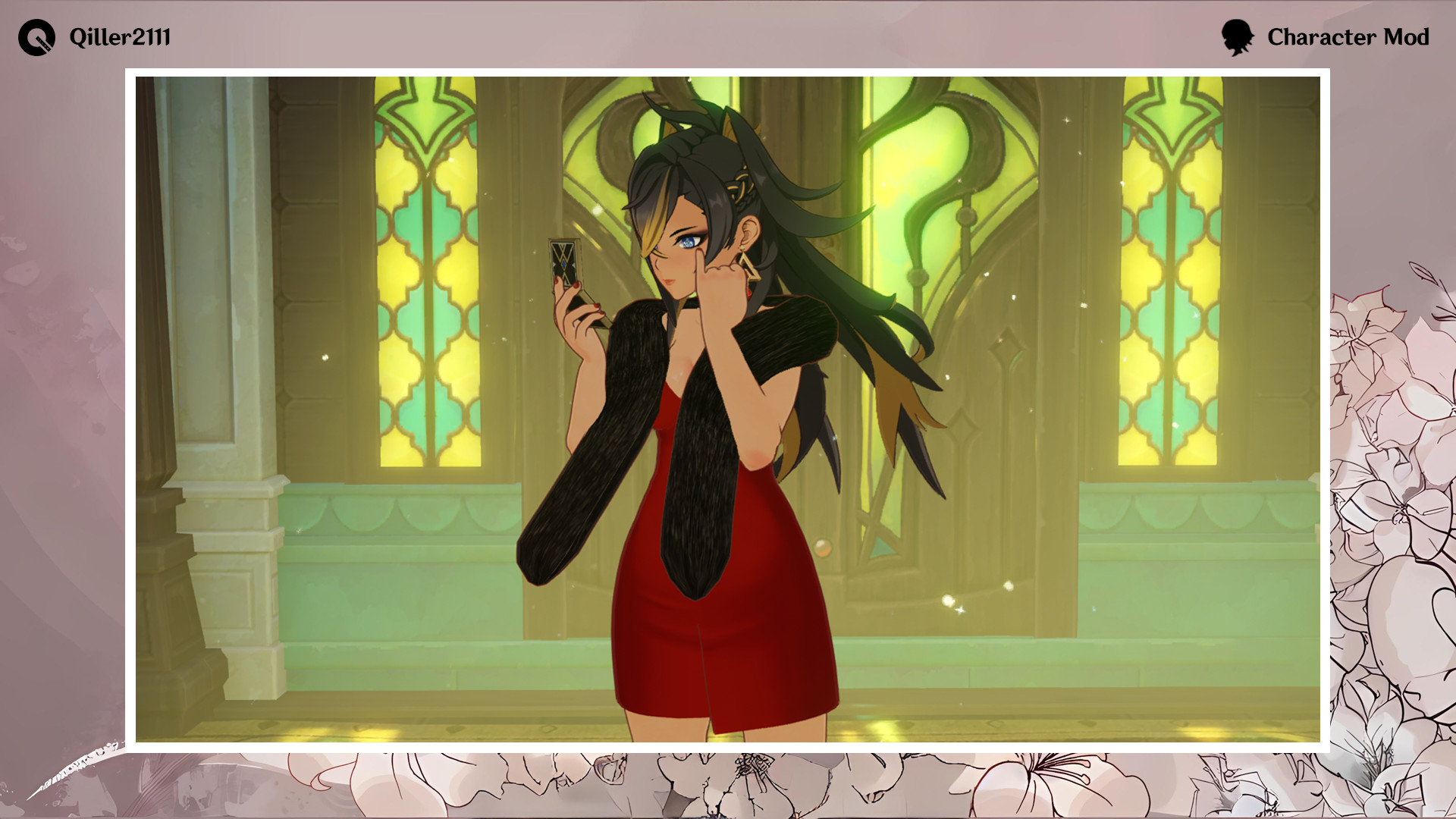 Dehya Evening Dress Mod for Genshin Impact | GI Mods