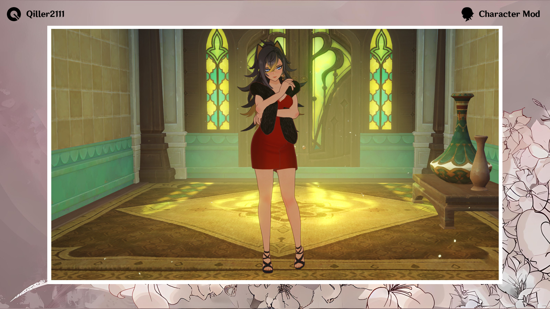 Dehya Evening Dress Mod for Genshin Impact | GI Mods