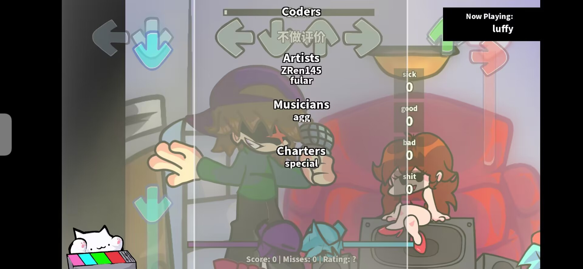 [Boring Night Cross] - DEMO Mod for Friday Night Funkin' | FNF Mods