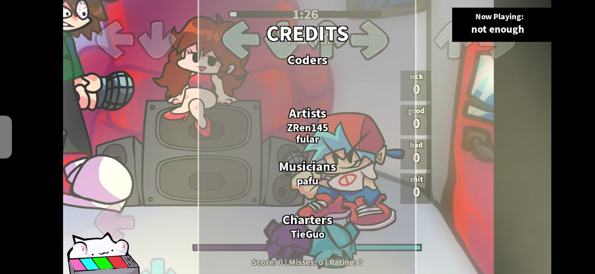 [Boring Night Cross] - DEMO Mod for Friday Night Funkin' | FNF Mods