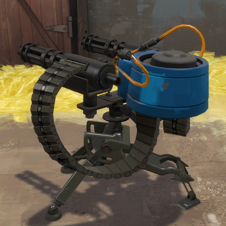 Uncompressed Early Sentry Gun Textures Mod for Team Fortress 2 | TF2 Mods