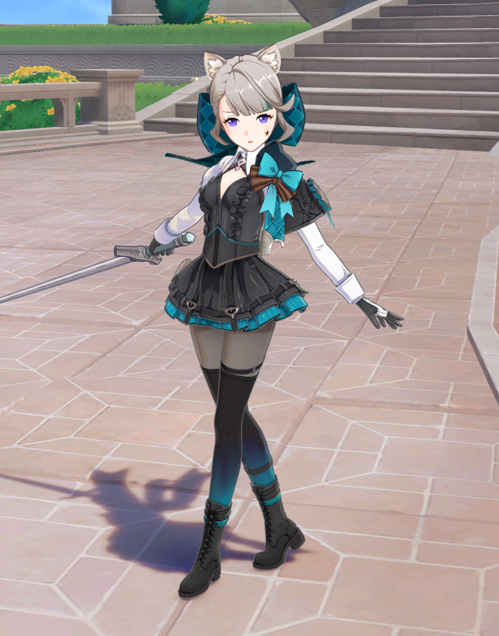 Lynette Alternate Outfit Mod for Genshin Impact | GI Mods