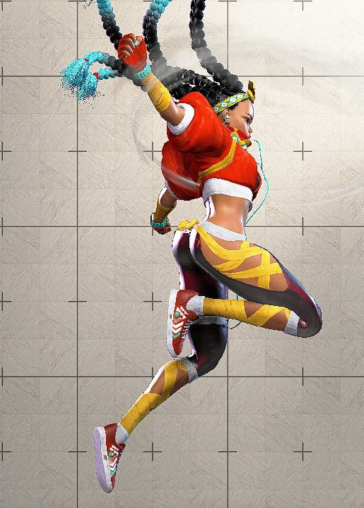 Kimberly's C1 Shoes swapped with C2 Mod for Street Fighter 6 | SF6 Mods