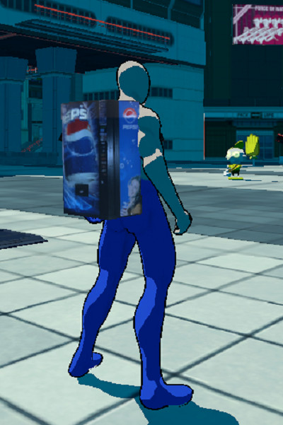 PEPSI MAN Mod for Bomb Rush Cyberfunk | BRC Mods
