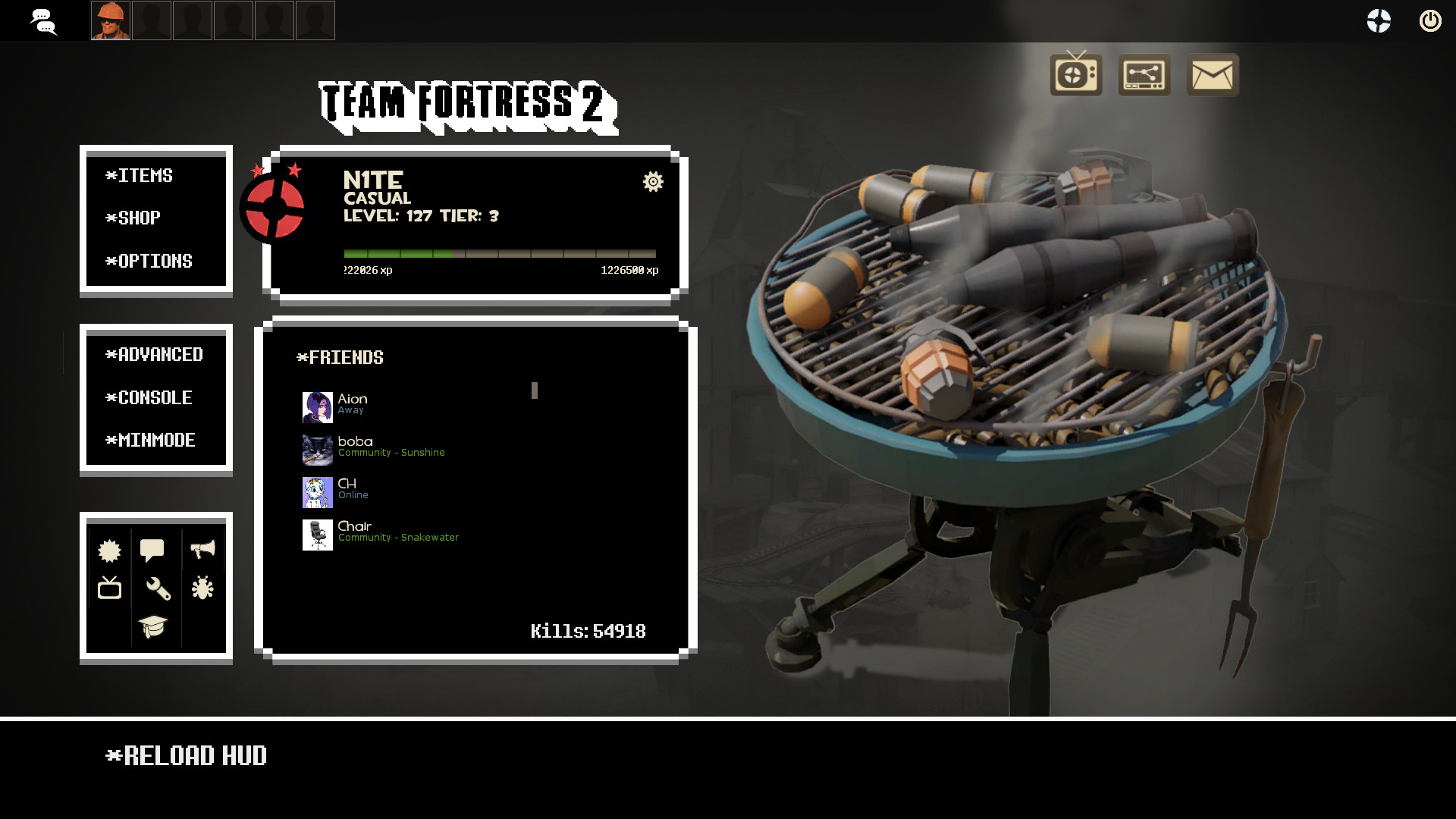 EDITED-RPGHUD Mod for Team Fortress 2 | TF2 Mods