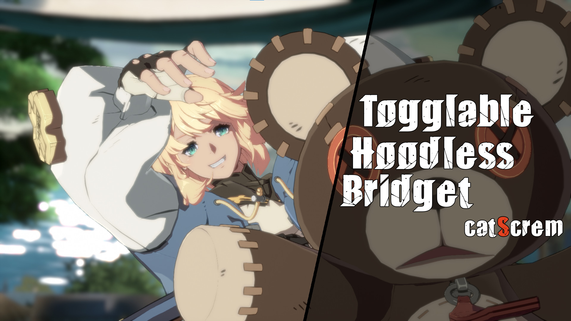 Togglable Hoodless Bridget Mod for GUILTY GEAR -STRIVE- | GGST Mods