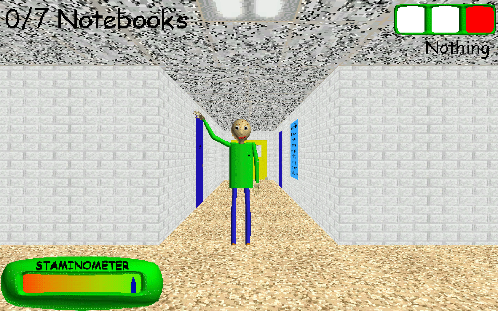 First Prize Helps Player Mod for Baldi's Basics | Baldi Mods