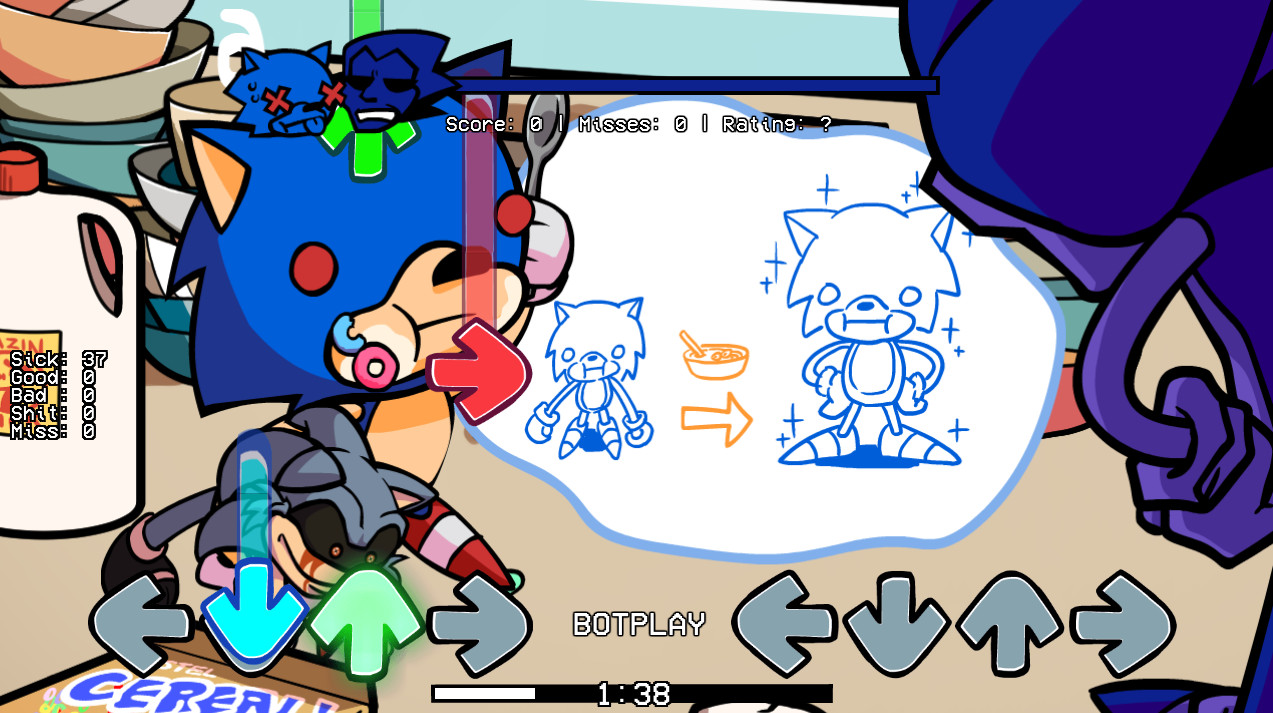 FNF:MAJIN MUGENDAI Mod for Friday Night Funkin' | FNF Mods