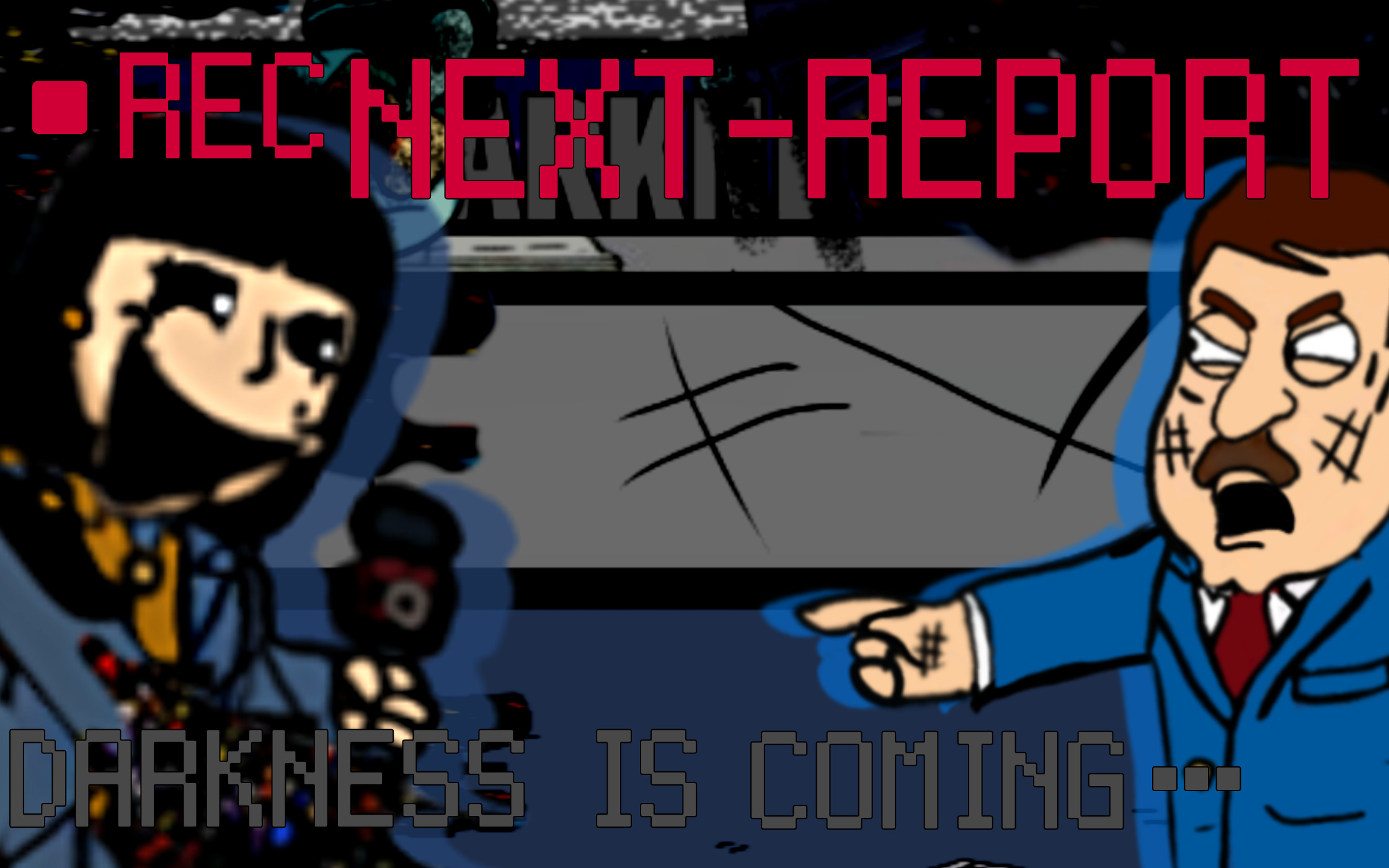 Darkness Takeover:next-report(fanmade) Mod for Friday Night Funkin ...