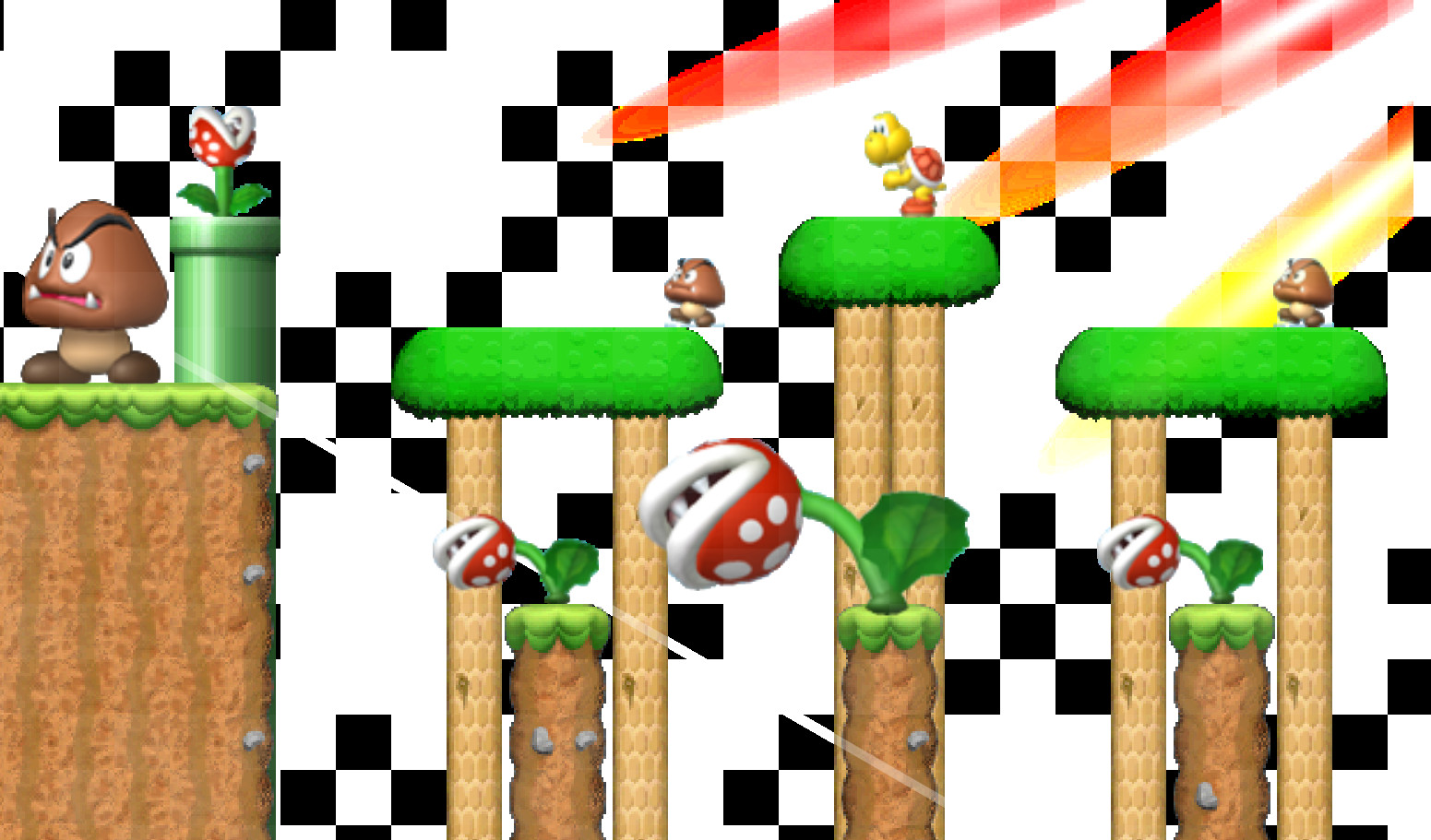 Newer Binary Mario DEMO Mod for New Super Mario Bros. Wii | NSMBW Mods