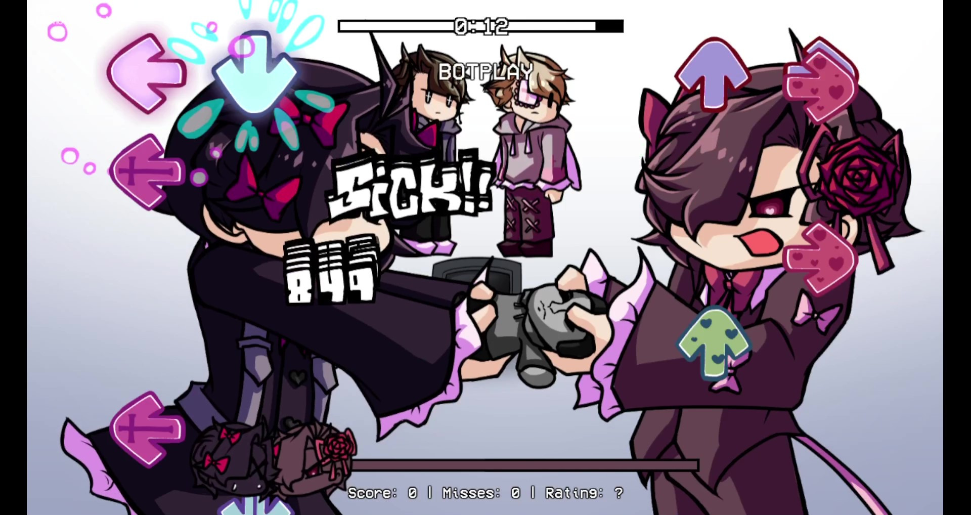 "Plush Battle" "Tug O war" but AU Cesars sing it Mod for Friday Night ...