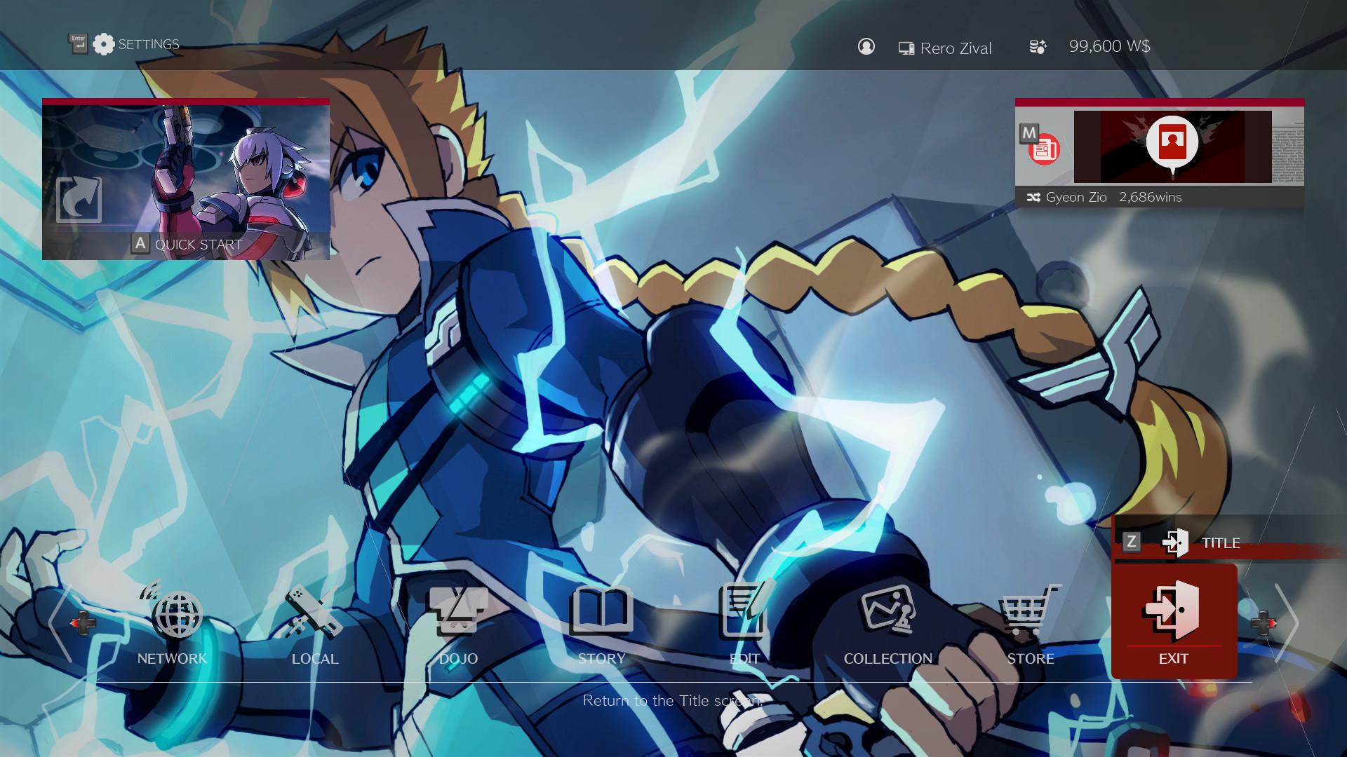 Azure Striker Gunvolt Thumbnails for Main Menu Mod for GUILTY GEAR ...
