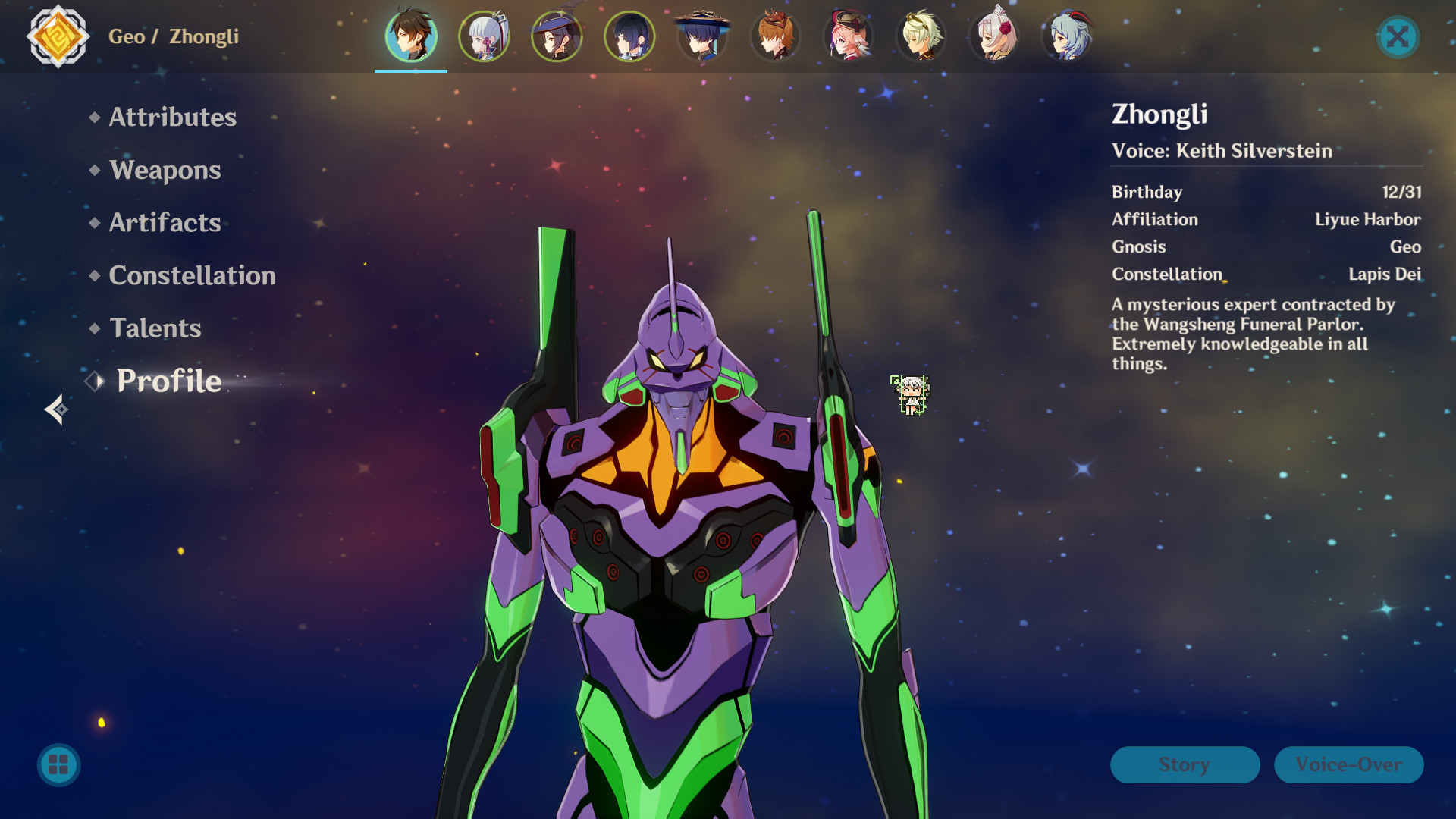 evangelion unit 01 Mod for Genshin Impact | GI Mods