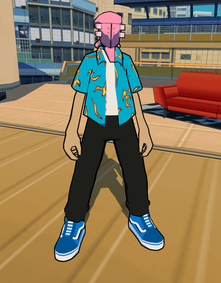 Cherry Bomb Red Mod for Bomb Rush Cyberfunk | BRC Mods