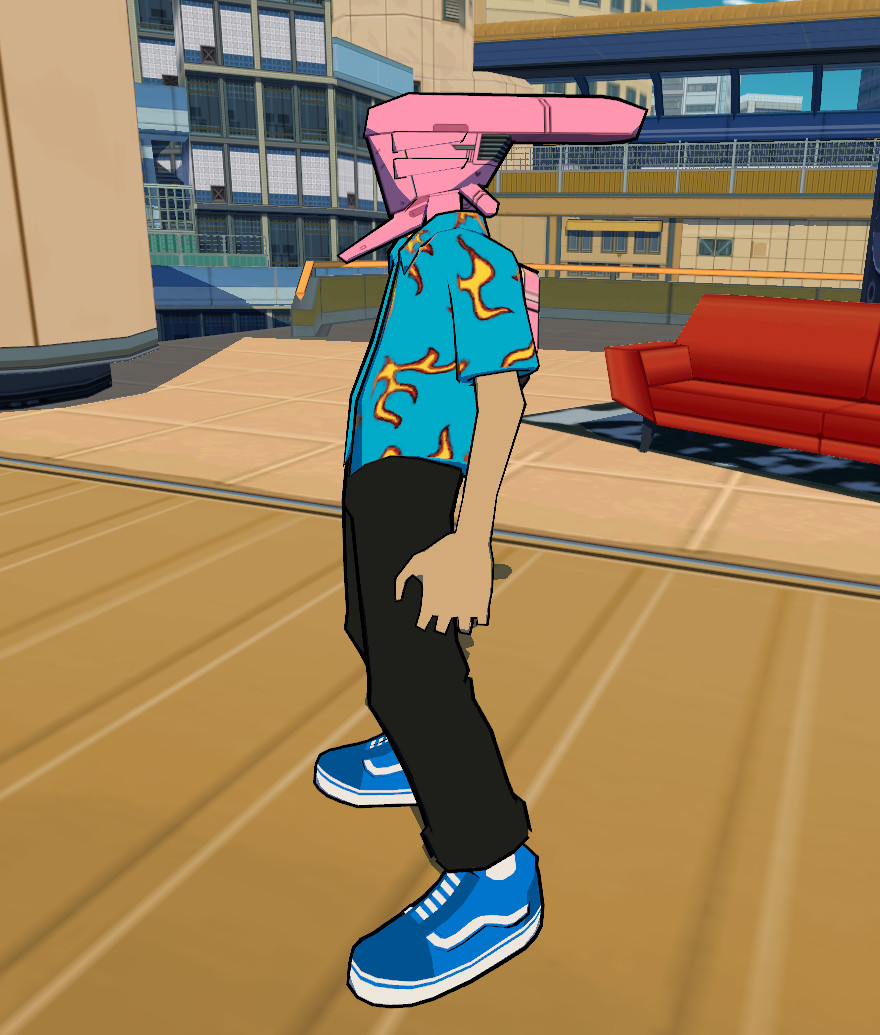 Cherry Bomb Red Mod for Bomb Rush Cyberfunk | BRC Mods