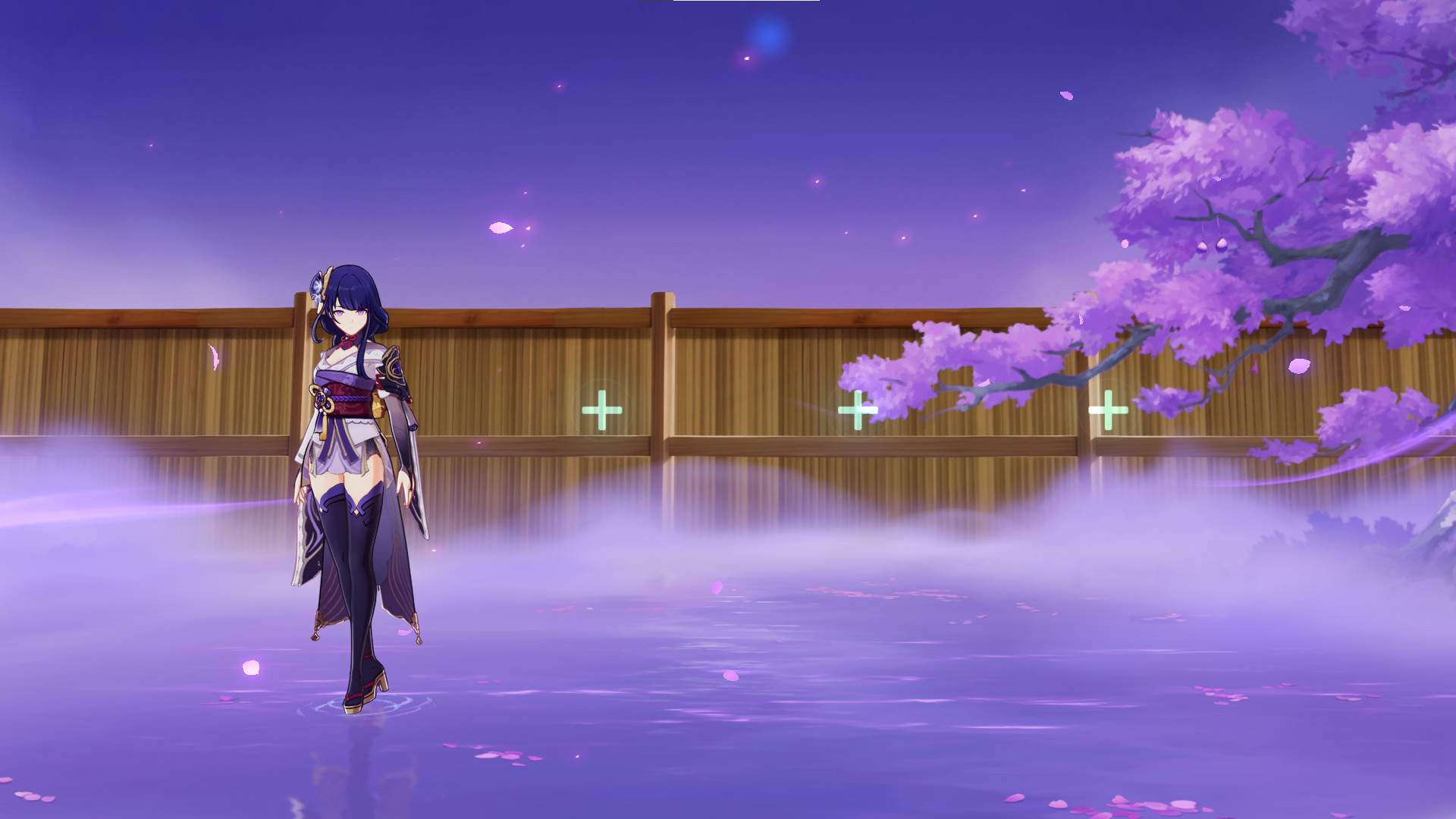 Inazuma Hot Springs (Squad Background) Mod for Genshin Impact | GI Mods