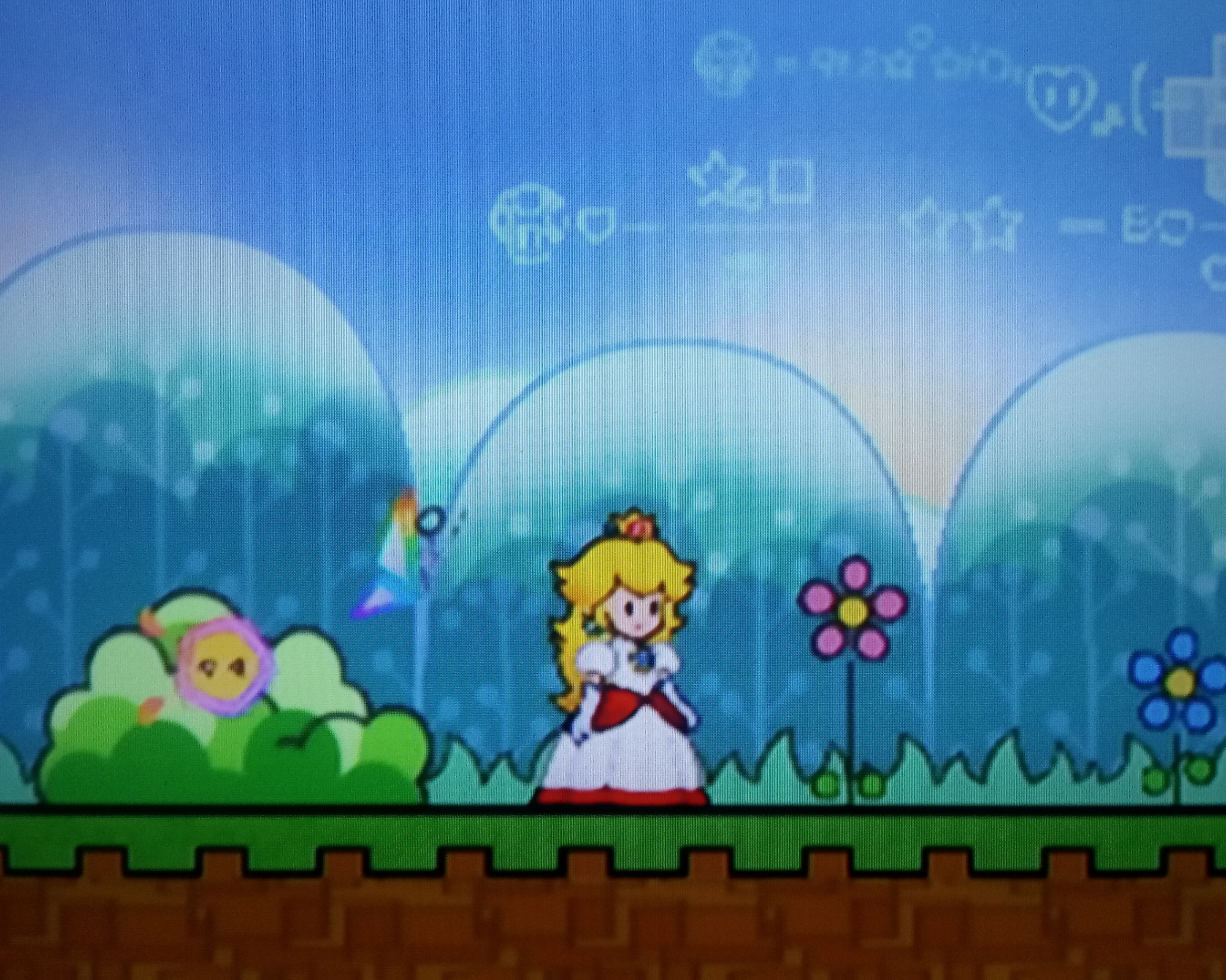 Fire Flower Peach Dress Mod for Super Paper Mario | SPM Mods