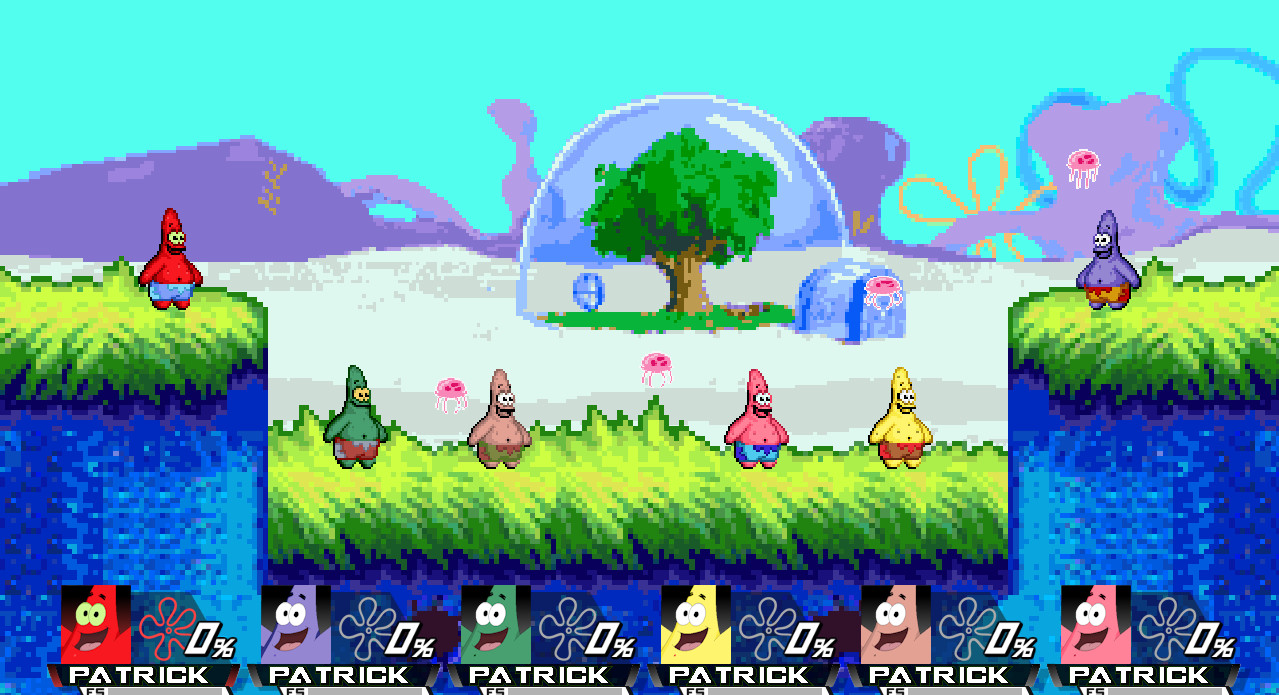 Patrick Star (CMC v8) Mod for Super Smash Bros. Crusade | SSBC Mods