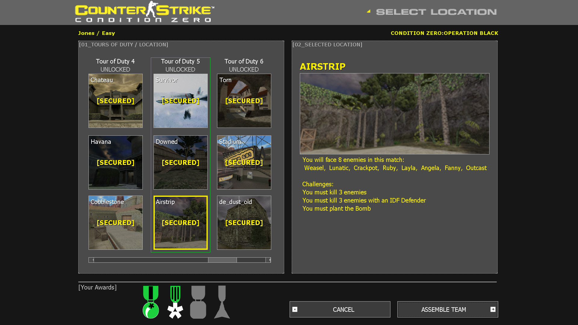 Condition Zero:Operation Black Mod for Counter-Strike: Condition Zero ...